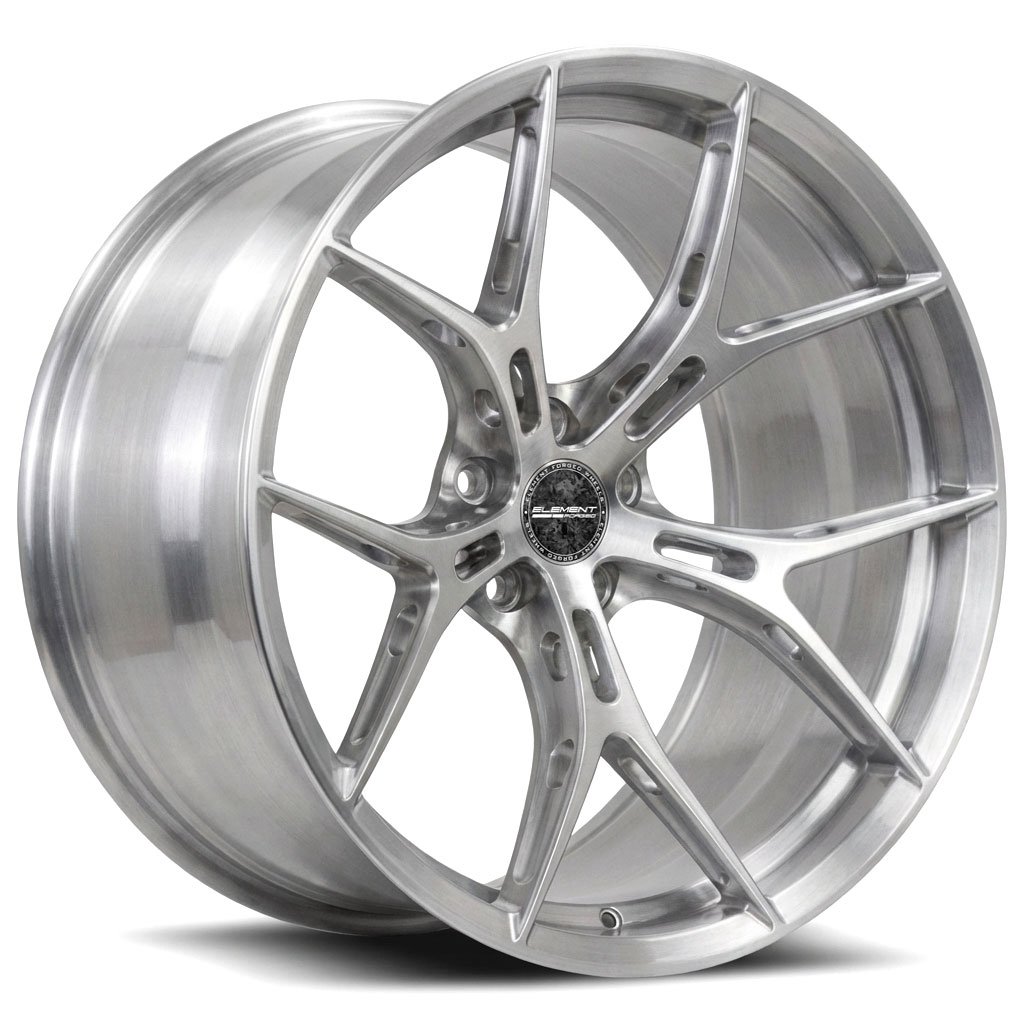 18x9.5 element forged sf-9 full brushed (full forged) (custom) Wheels ...