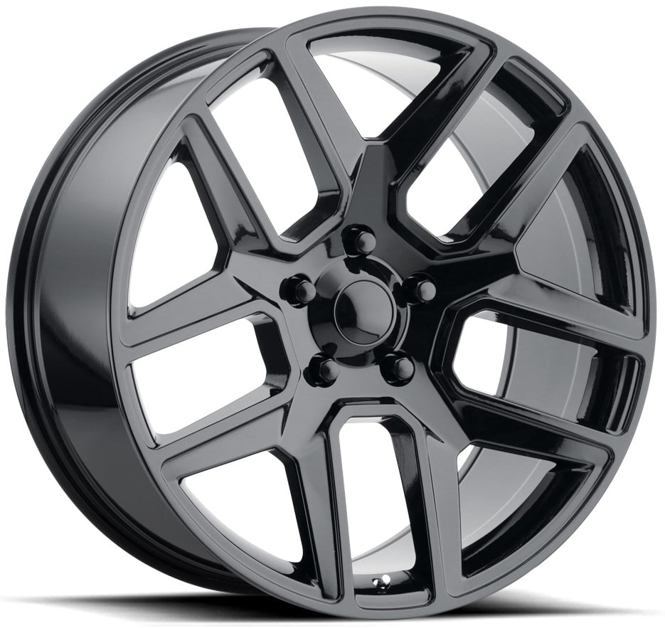 20x9 performance replicas pr192 gloss black 5x5.5/139.7 19mm Wheels ...