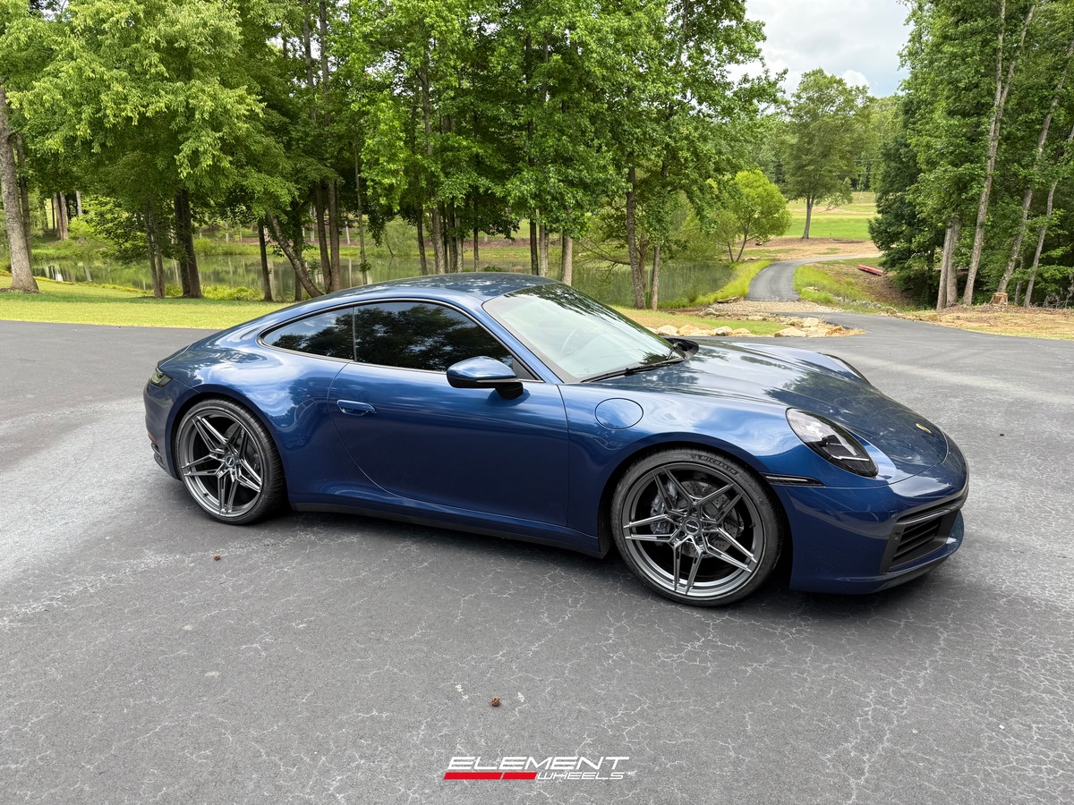 20x9 | 21x12 Staggered Element Forged SF-7 Satin Gunmetal (Full Forged ...