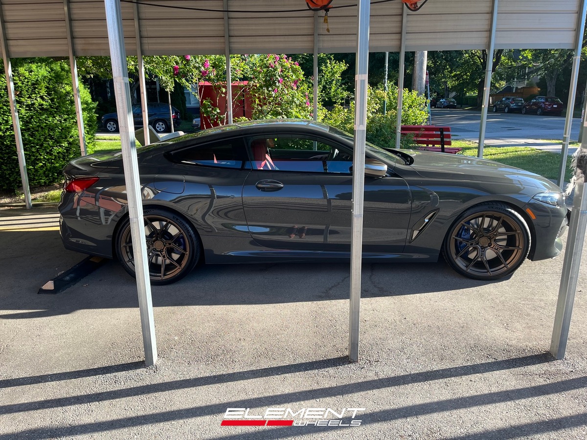 21x10 | 21x11 Staggered Variant Nysa Satin Bronze (Full Forged) on 2020 ...
