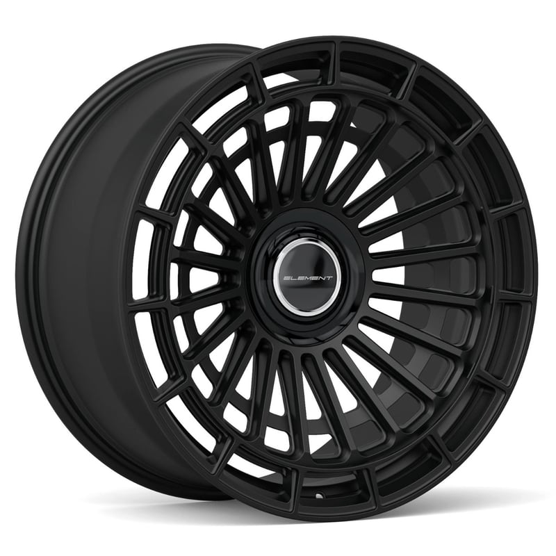 Element Forged FC-1 Gloss Black w/ Floating Cap Wheels | Element Wheels